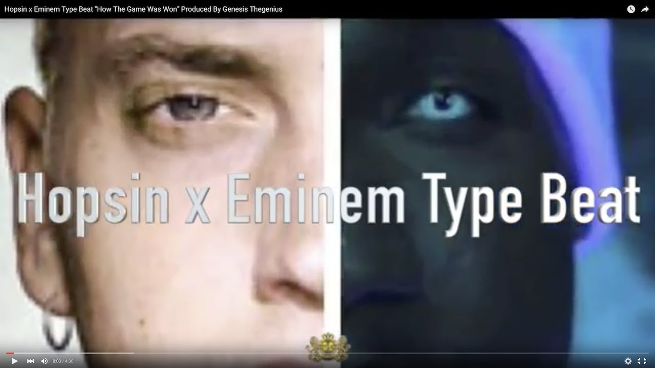 Hopsin x Eminem Type Beat 2020 "How The Game Was Won" Produced By ...