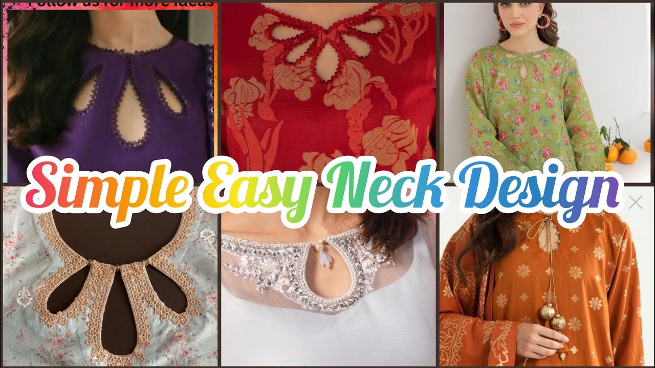 60+ VERY STYLISH NECKLINE DESIGN \\GALA DESIGNS | LACE GALA \ New NECK ...