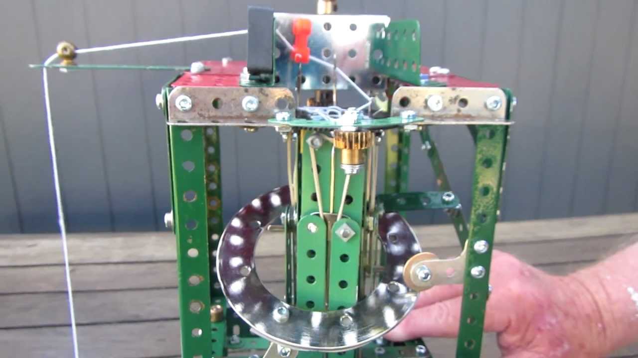 Meccano Mk3 French Knitting Machine - YouTube