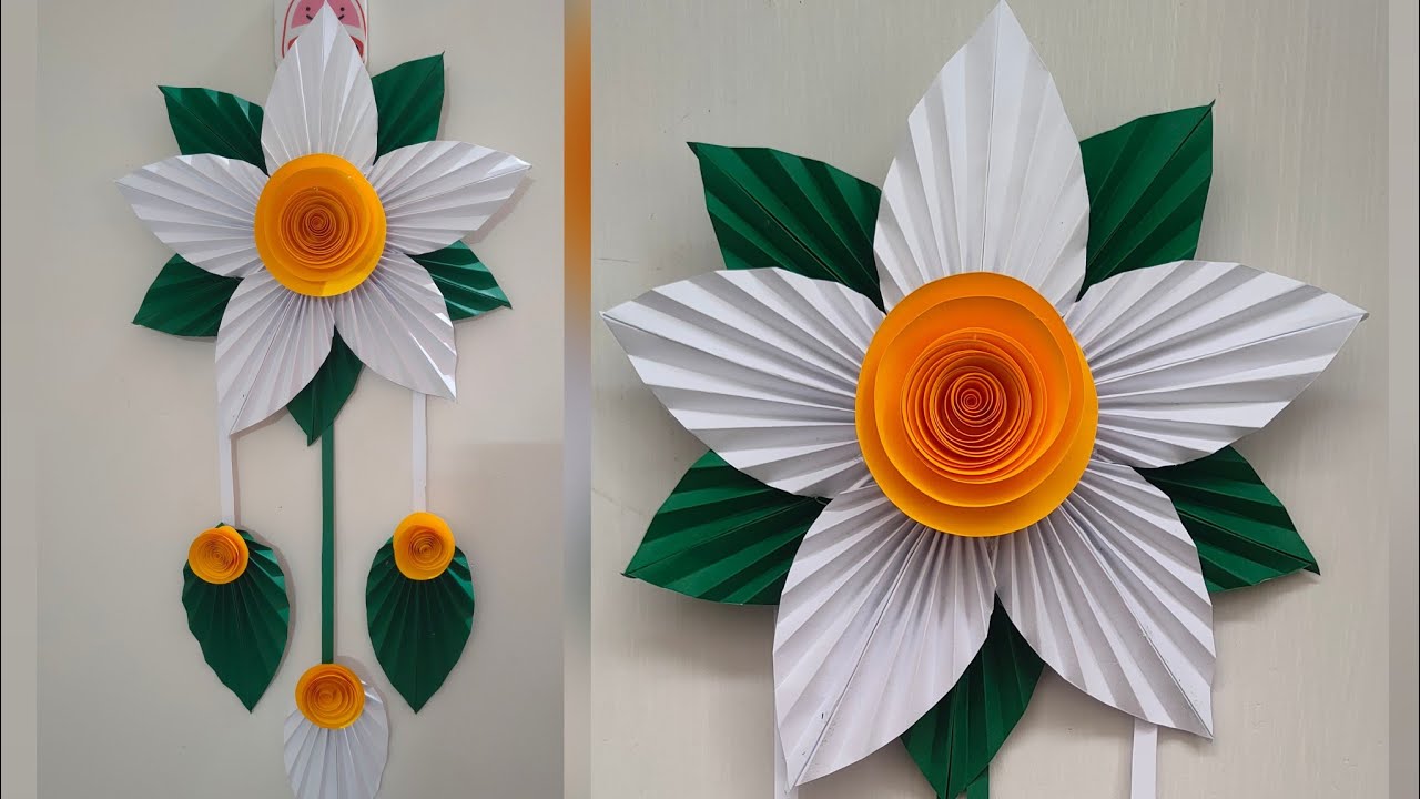 Wall Hanging DIY | Home Decor Ideas | Paper Craft @EduCraftyTimes - YouTube