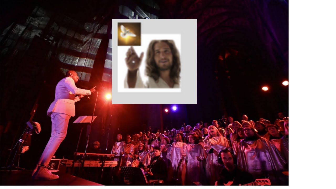 La prière qui a fait descendre Jésus-christ dans la foule - YouTube