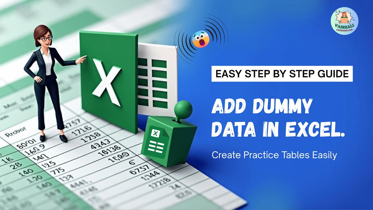 How to Create Dummy Tables in Excel | Easy Step by Step Formula ...