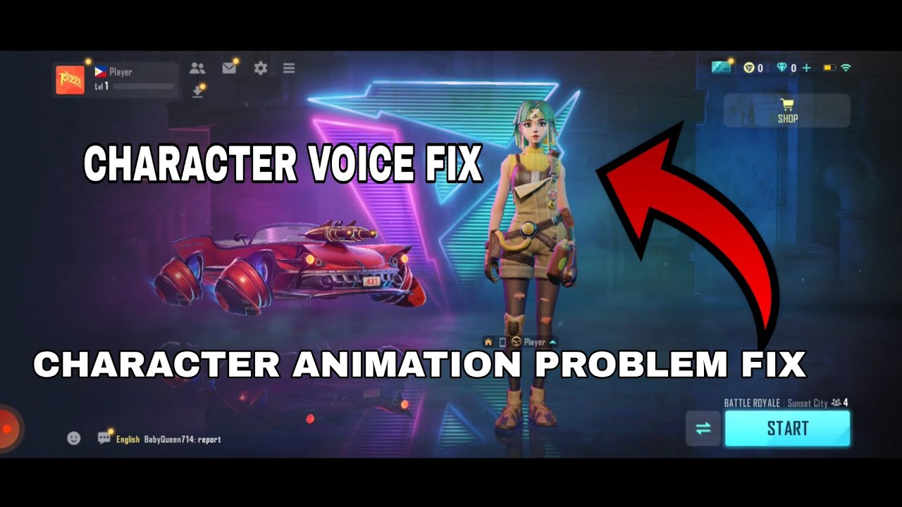 PC and Mobile |Farlight 84 Character Animation Problem Fix | Character ...
