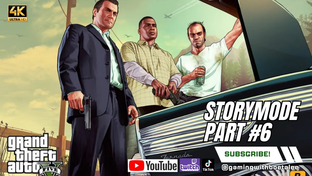 Grand Theft Auto 5 Gameplay Walkthrough | Part 6 | GTA V | Manual ...