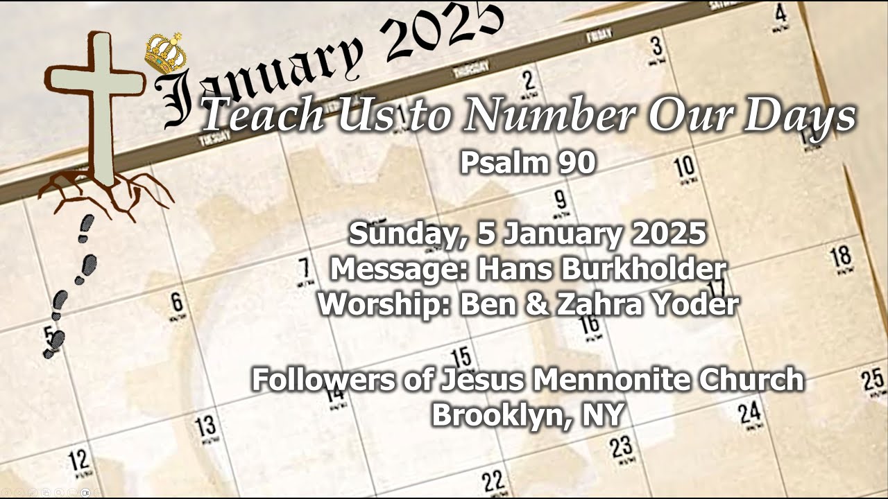 Teach Us to Number Our Days - YouTube