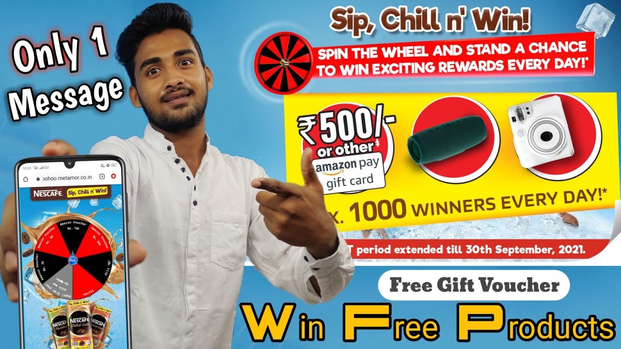 How to Participate Nescafe Contest | Nescafe Contest 2021 ? Sms And Win ...