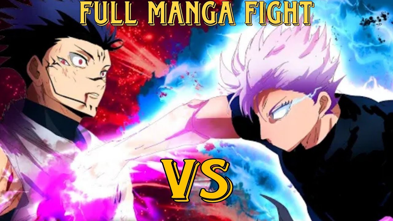 Gojo vs Sukuna | JJK Chapter 224-231| JJK Manga Full Fight - YouTube