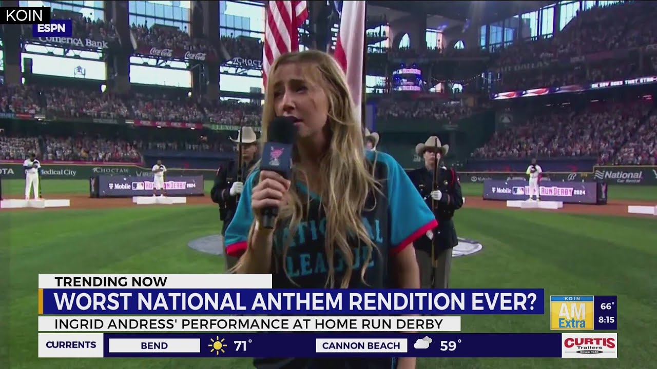 What's Trending: The worst national anthem? - YouTube
