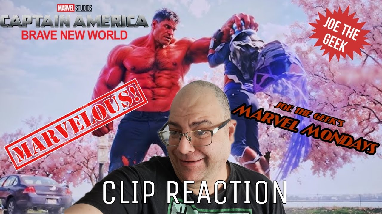 CAPTAIN AMERICA: BRAVE NEW WORLD (2025) | CAP VS. RED HULK CLIP ...