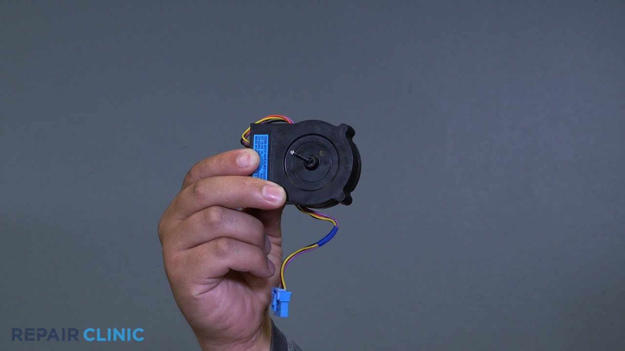 LG Refrigerator Condenser Fan Motor Replacement EAU63103202 - YouTube