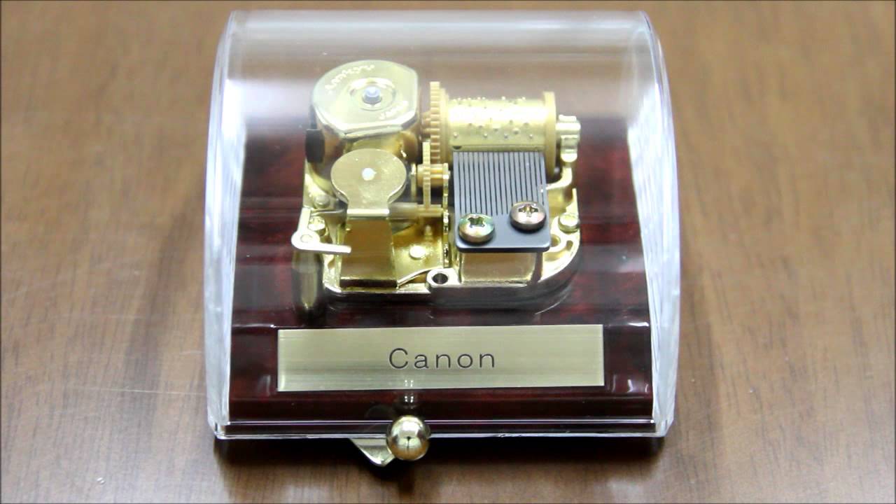 Acrylic Curve Music Box " Canon in D (Intro) " - YouTube