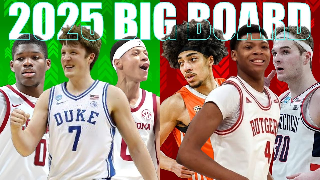 2025 NBA Draft Big Board | Strengths & Weaknesses, Comps, and More ...