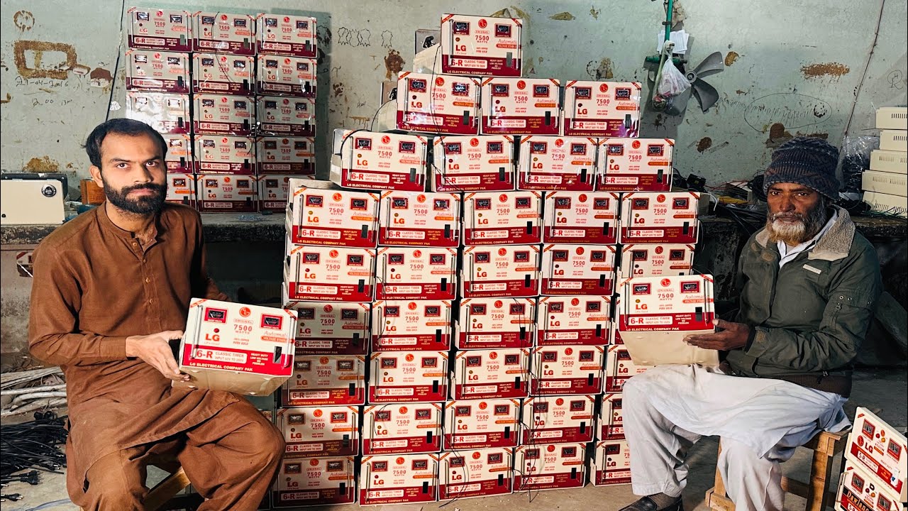 Manufacturing Process of DC Transformer and Assembling of LG Stabilizer ...