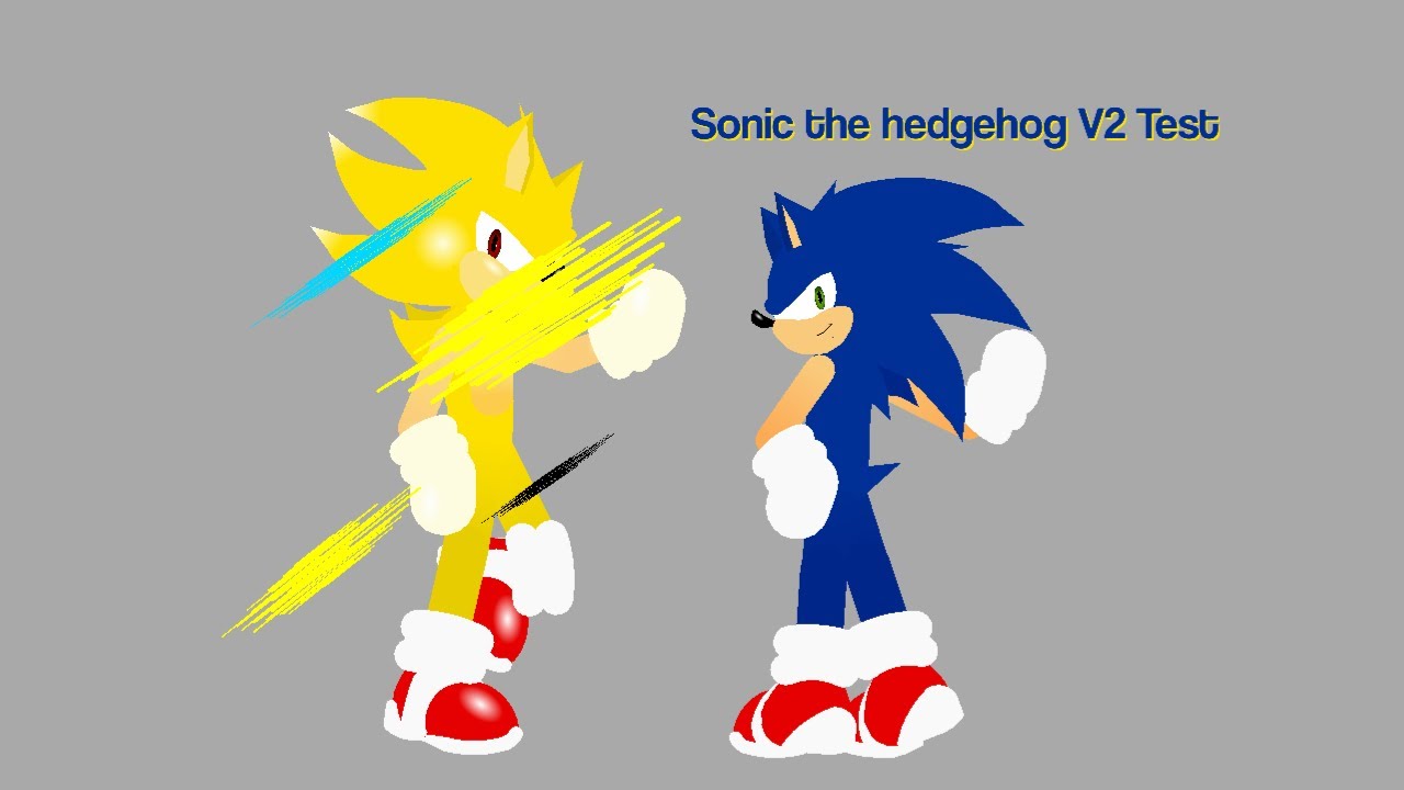 Sonic the hedgehomg V2 animation - YouTube