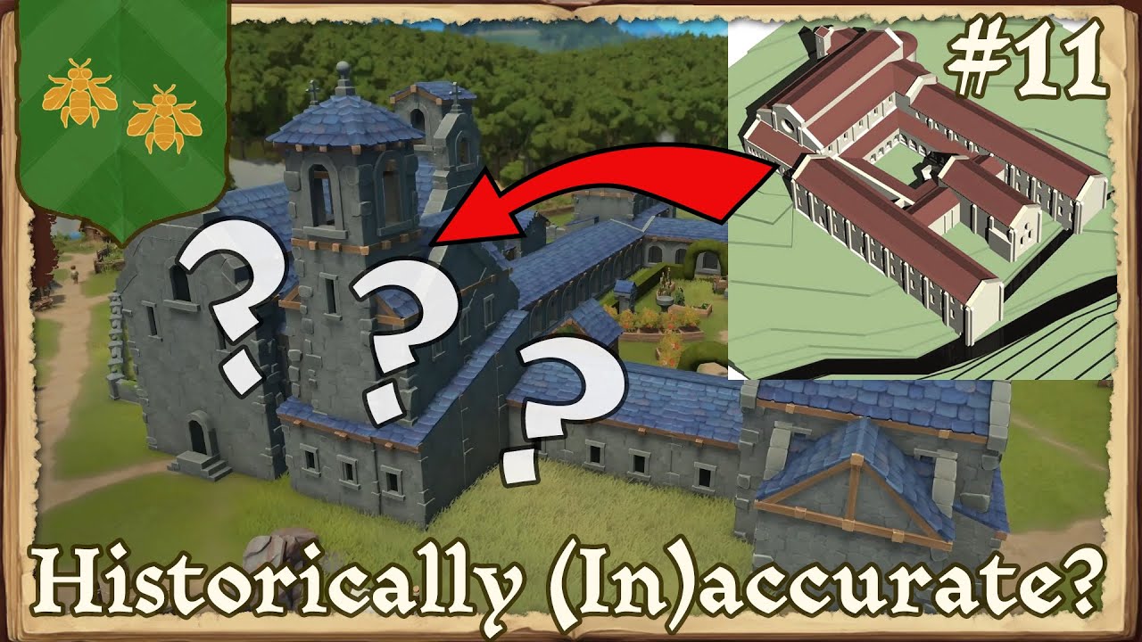 Building a (Loosely) Historically Inspired Monastery | Bee's Knees #11 ...