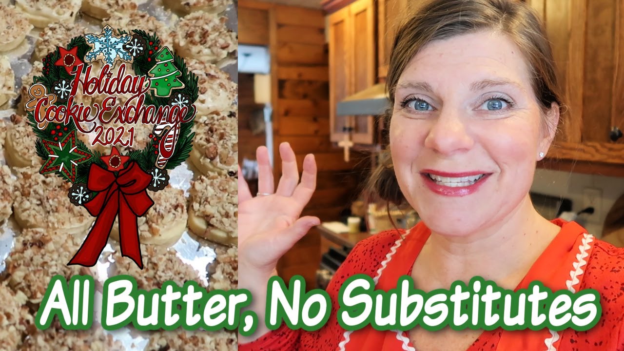 FROSTED PECAN DAINTIES | Holiday Cookie Recipe Exchange 2021 - YouTube