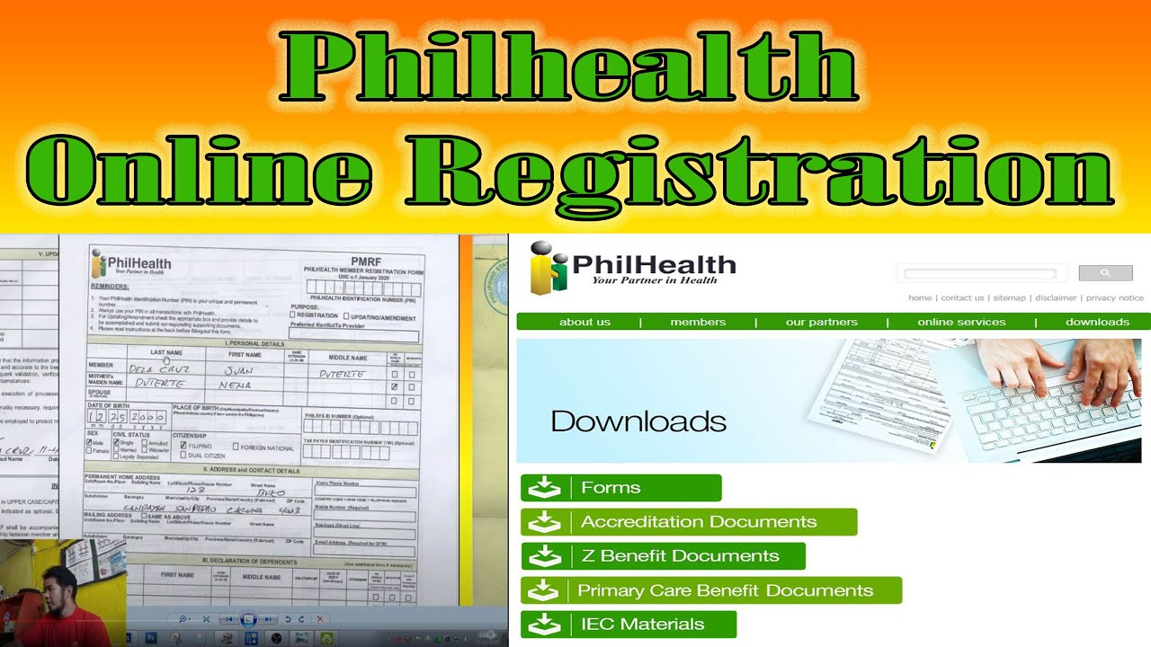 Philhealth Online Registration, How To Register Philhealth Online 2021 ...