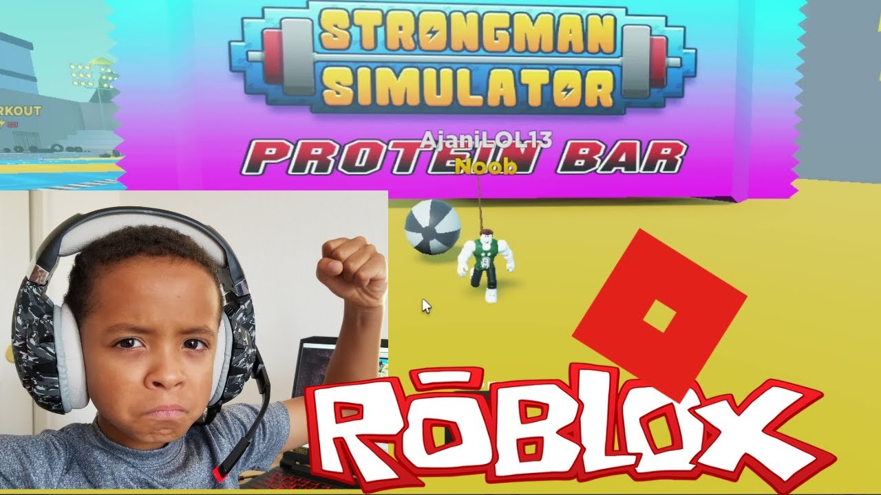 Roblox Strongman Simulator - YouTube