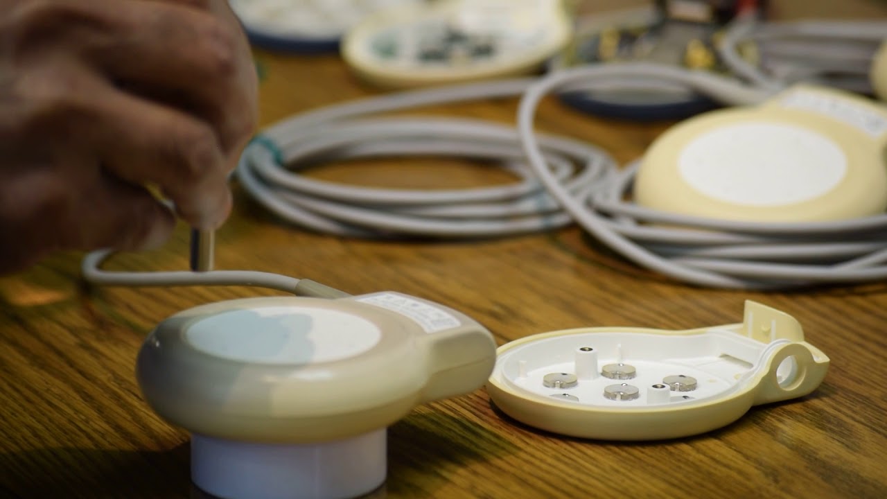 Philips M2736A Avalon Ultrasound Transducer Testing - YouTube