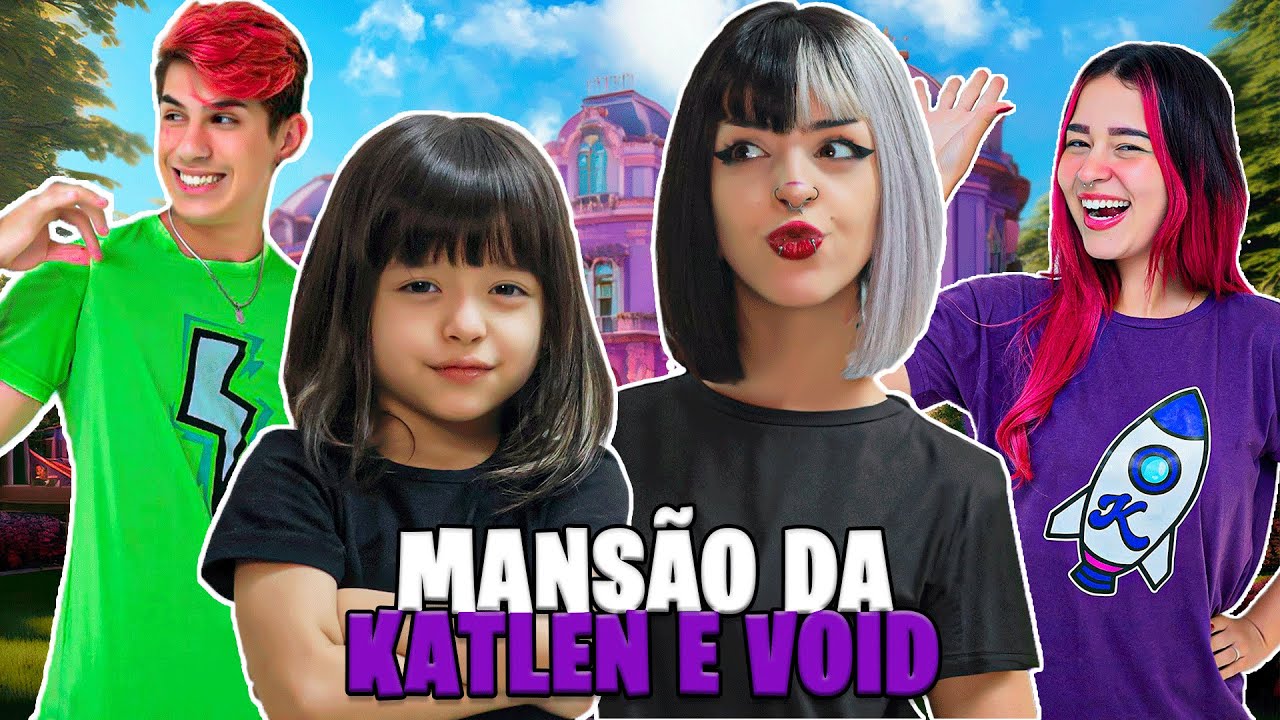 MANSÃO DA KATLEN E DO VOID DOS ROSAS *o que descobrimos? - YouTube