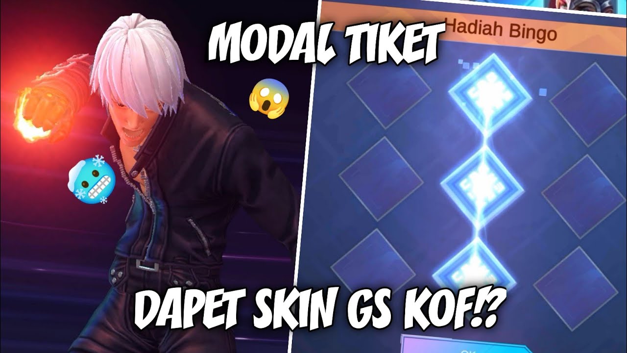 MODAL 10 TIKET DAPET SKIN GS KOF!?😱 - YouTube
