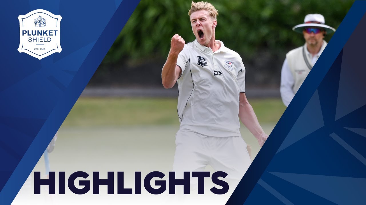 Auckland Aces v Otago Volts | 1st Innings Highlights | Eden Park Outer ...