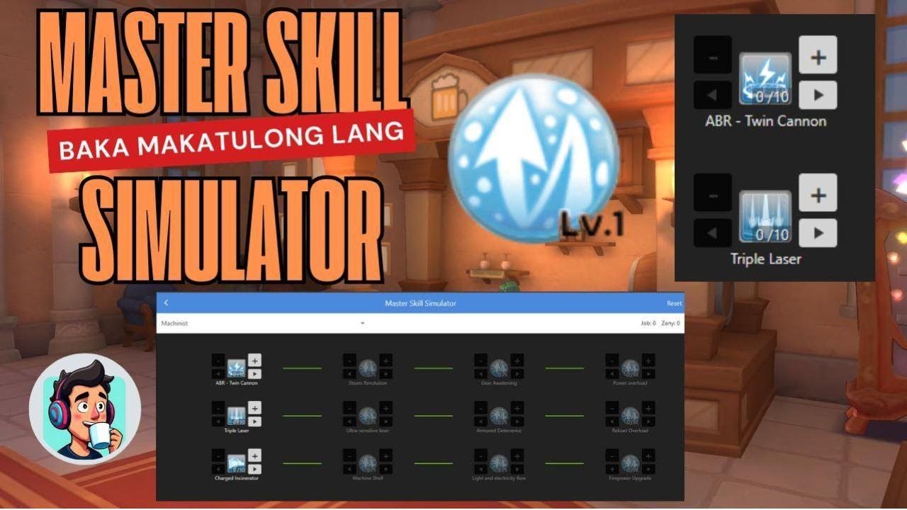 Master Skill Simulator - Ragnarok M Classic - YouTube