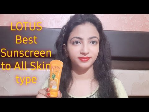 LOTUS Safe Sun 3-in-1 Matte Look Sunscreen Review||Best Sunscreen To ...