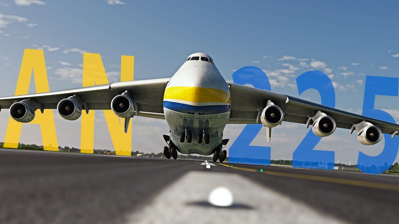 Die AN-225 ist zurück... im Microsoft Flight Sim 2020 @4k60 - YouTube