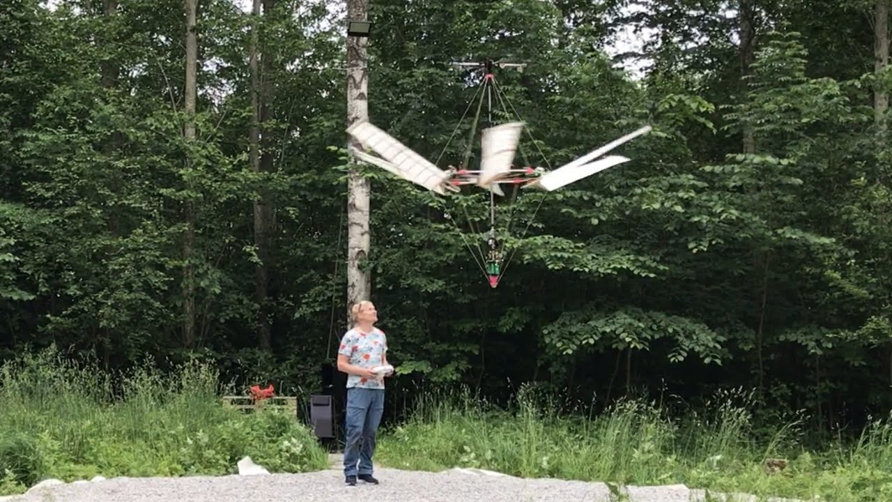 The Centriflug Is a Flying Machine That Spins as It Takes Flight