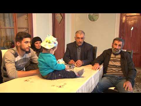 Yardımlının Peştəsər kəndində şəhidimizin əkizlərinin babaları ilə söhbət.XI.2018