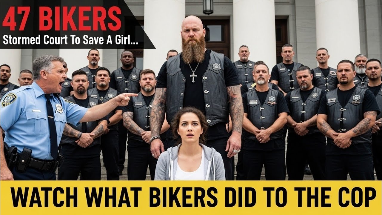 She Cried for Help… Then 47 Bikers Showed Up at Court |True Emotional ...