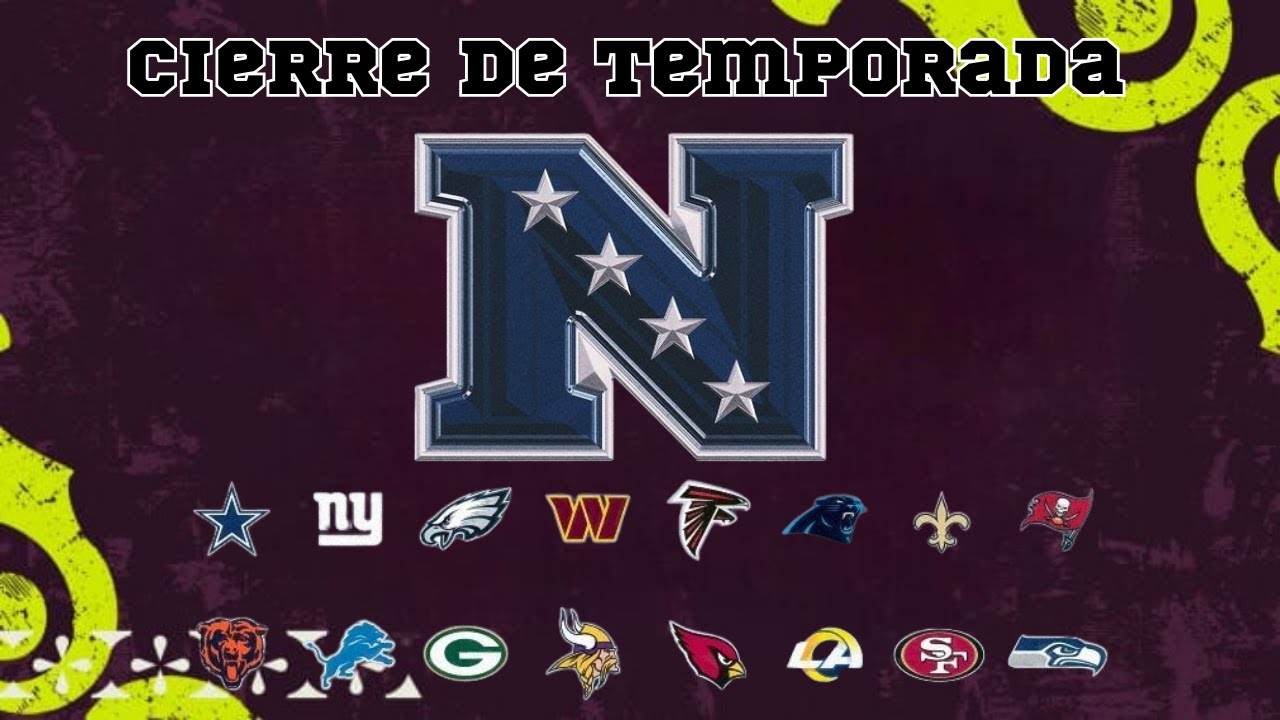 NFL Campaña 2024/2025: Conferencia Nacional - YouTube