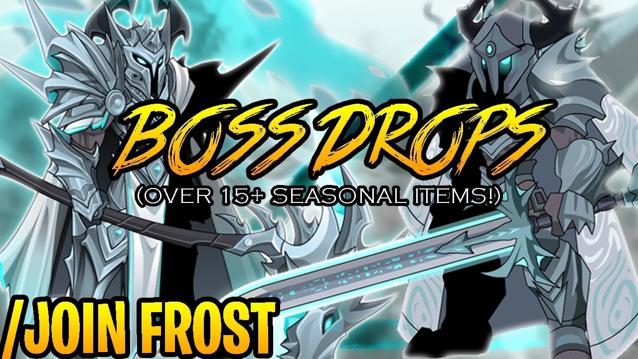 AQW - /JOIN FROST (ALL Frostscythe BOSS Drops) (SEASONAL) + ITEM ...