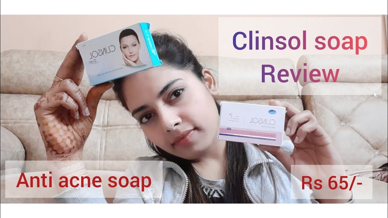 Clinsol soap | anti acne soap | honest review - YouTube