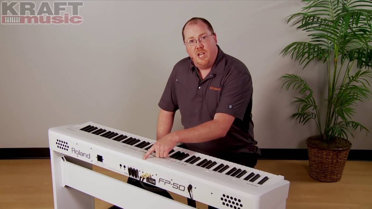 Digital Piano Roland FP 50 Review - YouTube