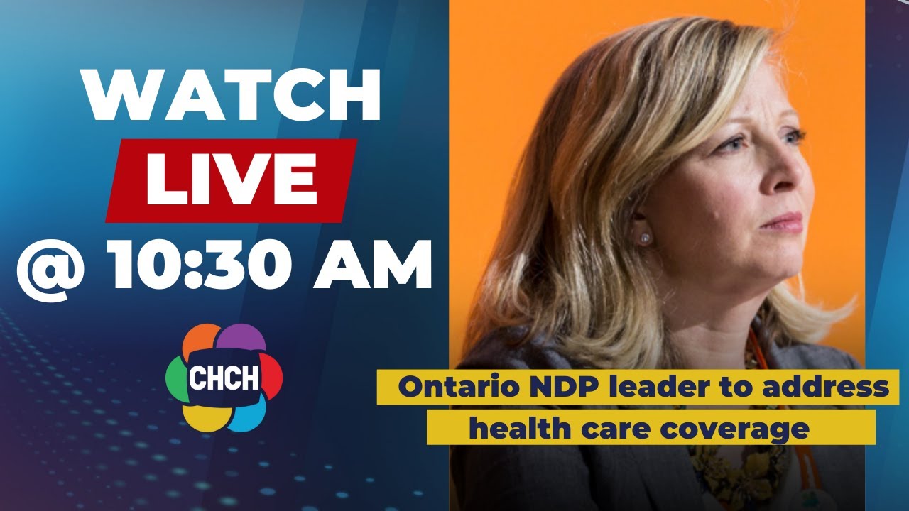 Ontario NDP leader to make an announcement in Niagara at 10:30 a.m. - YouTube