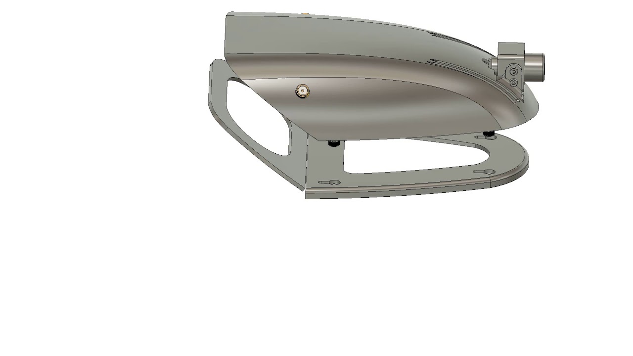 Mini Talon removable front cover for DJI FPV HD - YouTube