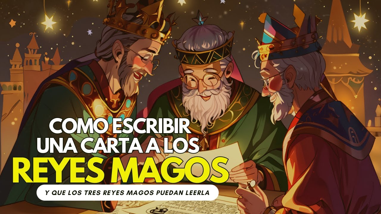¡Cómo Hacer una Carta Perfecta a los Tres Reyes Magos, en cuatro pasos ...