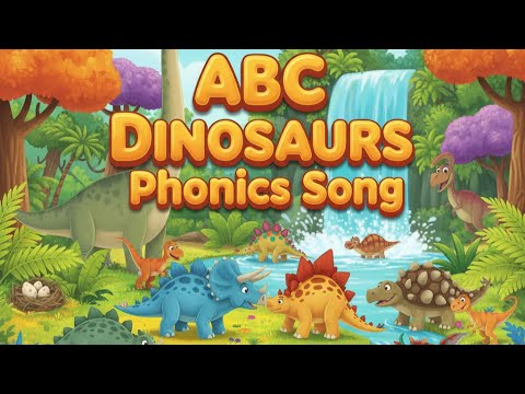 ABC Dinosaur Song for Kids | Learn The Alphabet with Dinosaurs ...