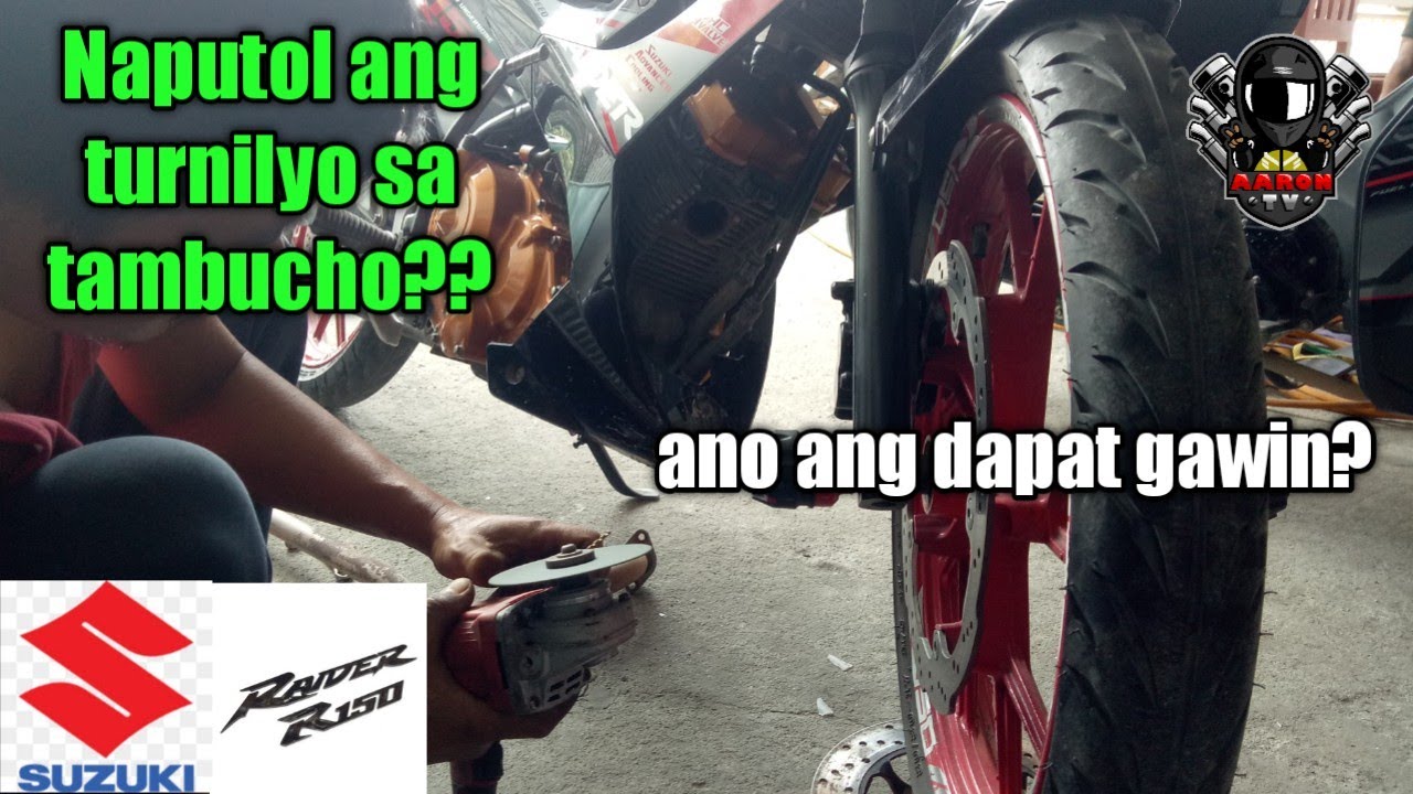 RAIDER 150 NAPUTOL ANG TURNILYO SA TAMBUTSO | TMX 125 LOWERED - YouTube