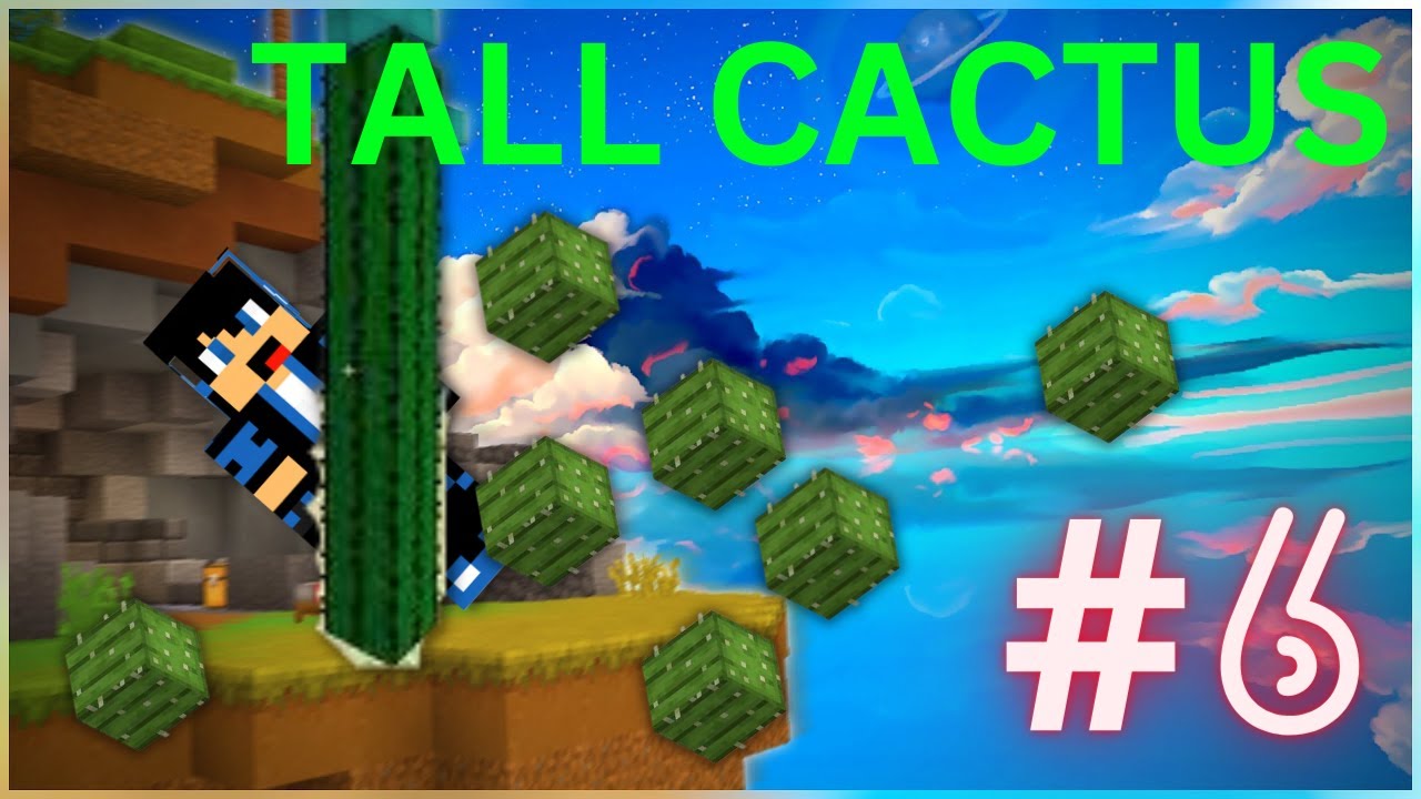 EXTREME CACTUS - Skyblock episode #6 - YouTube