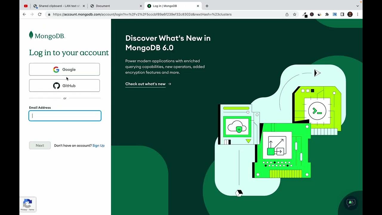 37. Setting up Mongodb in your Node.js Express.js server - building crud todo app - YouTube