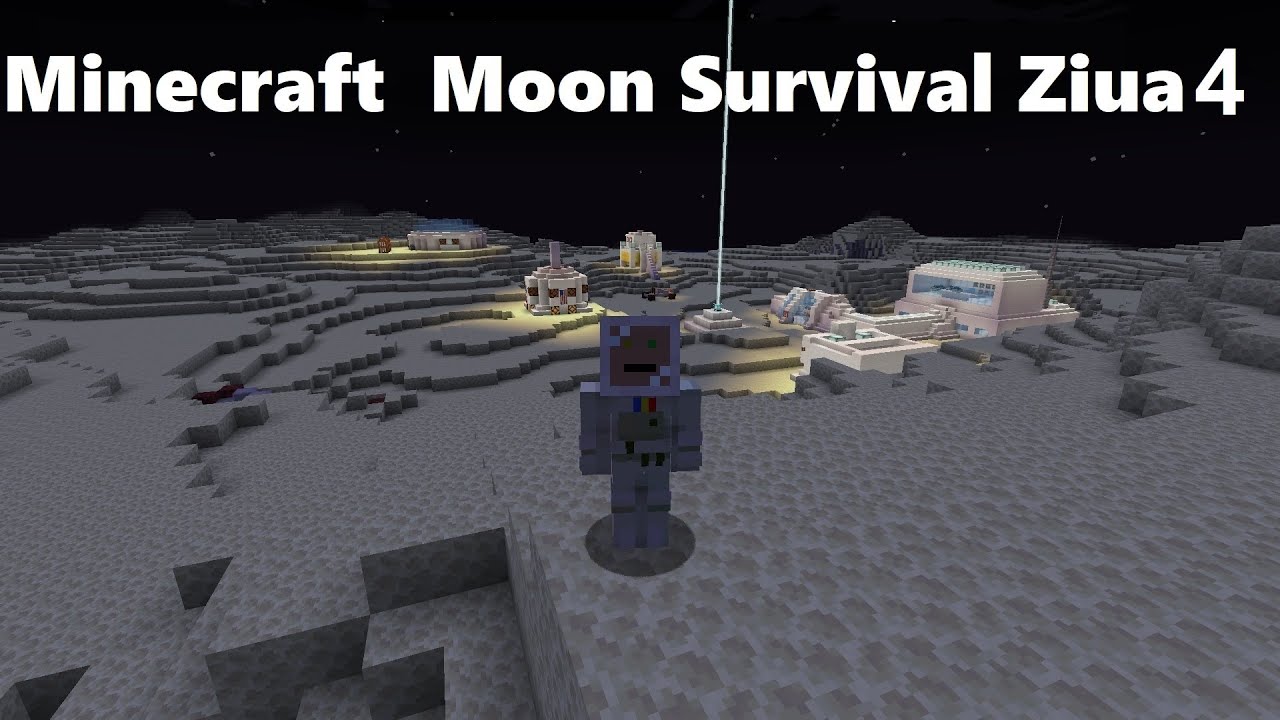 Minecraft | Moon Survival | Ziua 4 🔴 Live ROMANIA - YouTube