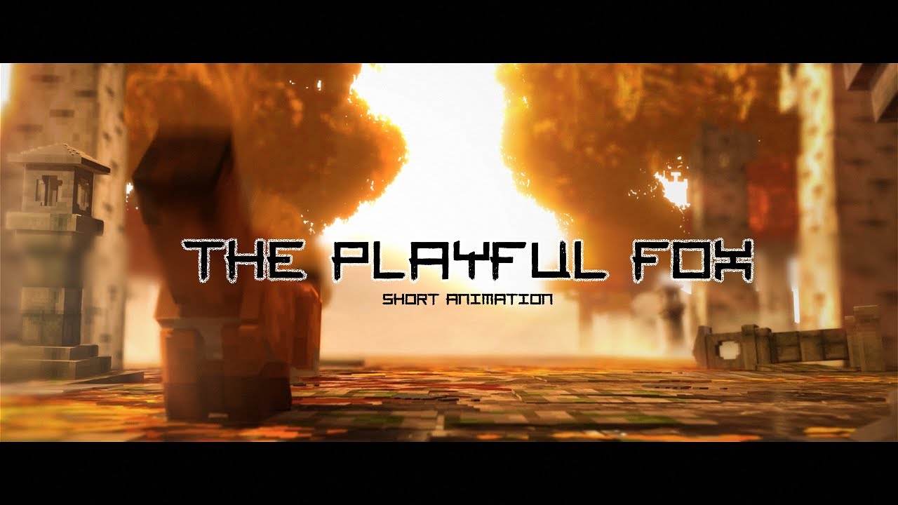 The Playful Fox Animated Minecraft Short | Mine-imator - YouTube