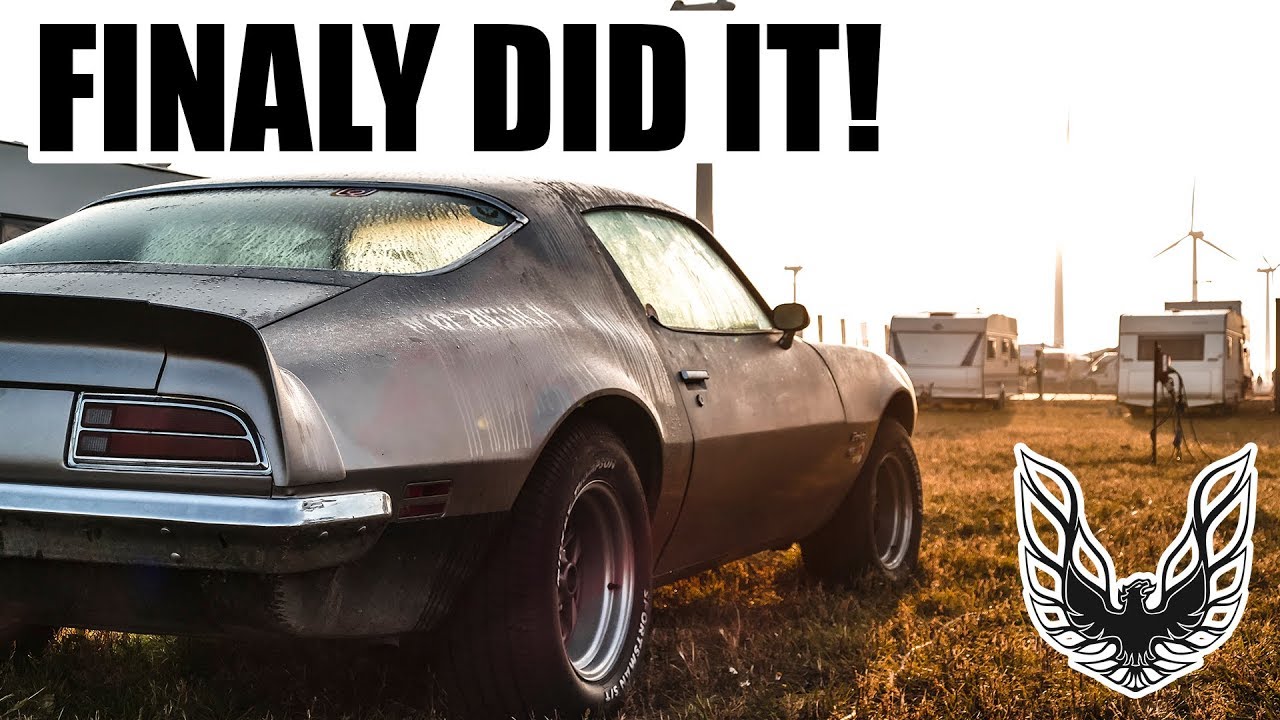 DROPPING THE FRAME OF FOR SANDBLASTING! 1970 Firebird Drift Car Build ...