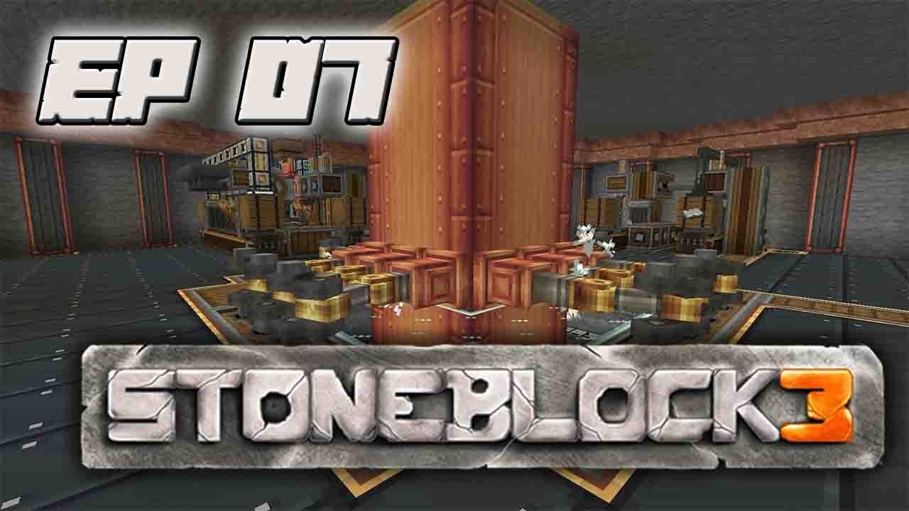 Stoneblock 3 - ep 07 - Mega Steam Engine - Minecraft Ita 1.18 - YouTube