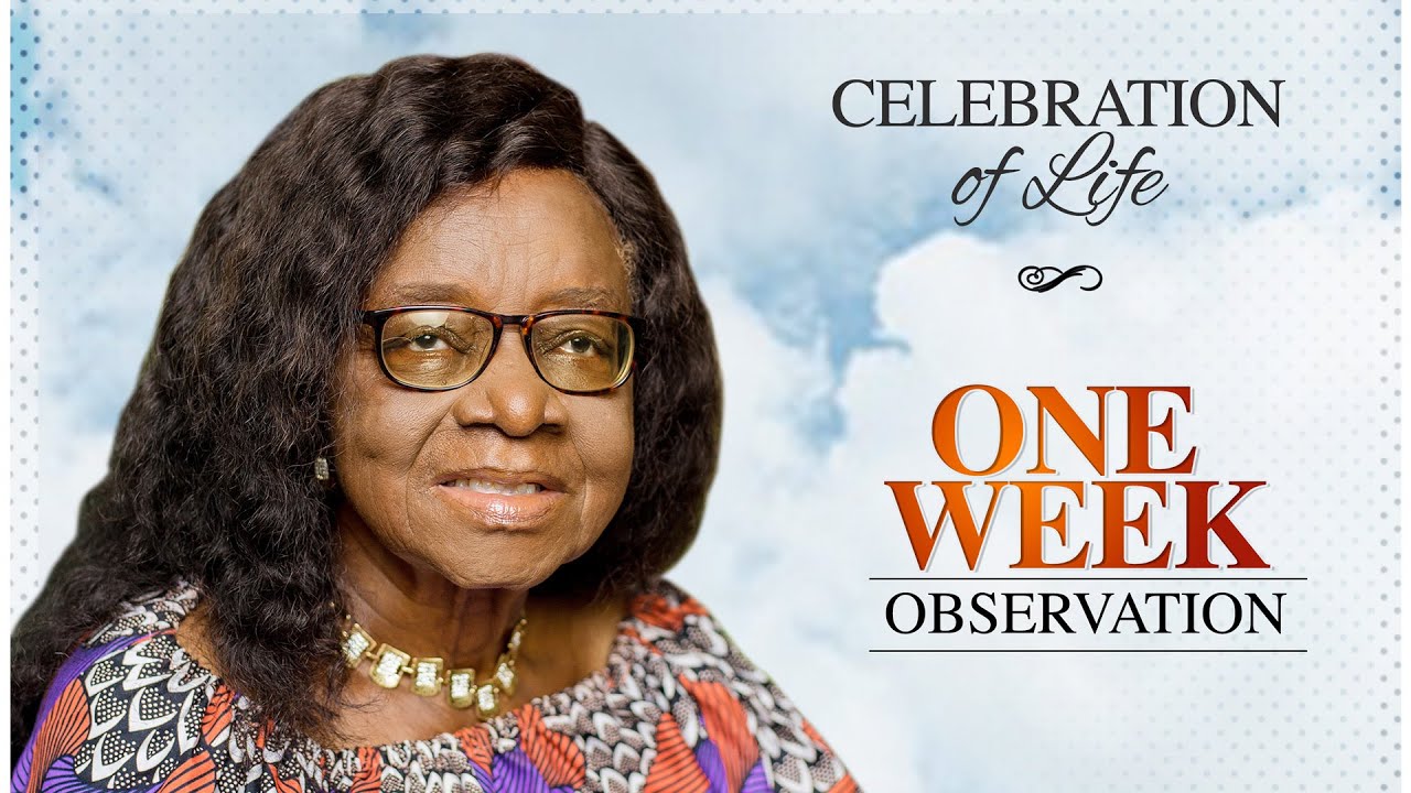 Celebration of Life of Mad. Elizabeth Winifred Afua Asantewaa Addison ...