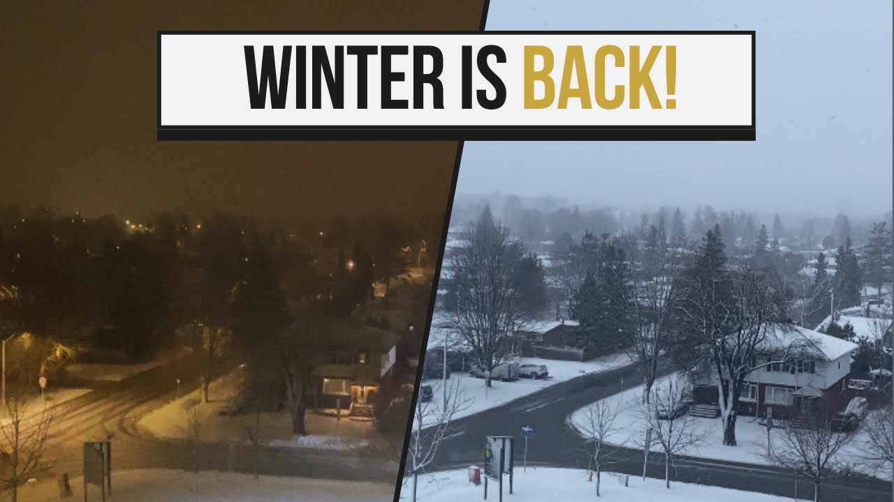 WINTER IS BACK ️ SNOW-DAY APRIL 4th 💕 #snowfall #video #shorts - YouTube