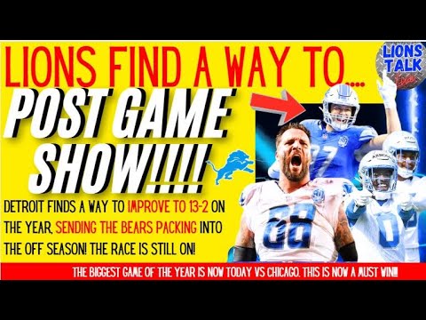 DET. LIONS IMPROVE TO 13-2 ON THE SEASON BY BEATING DOWN THE DEFENSE ...